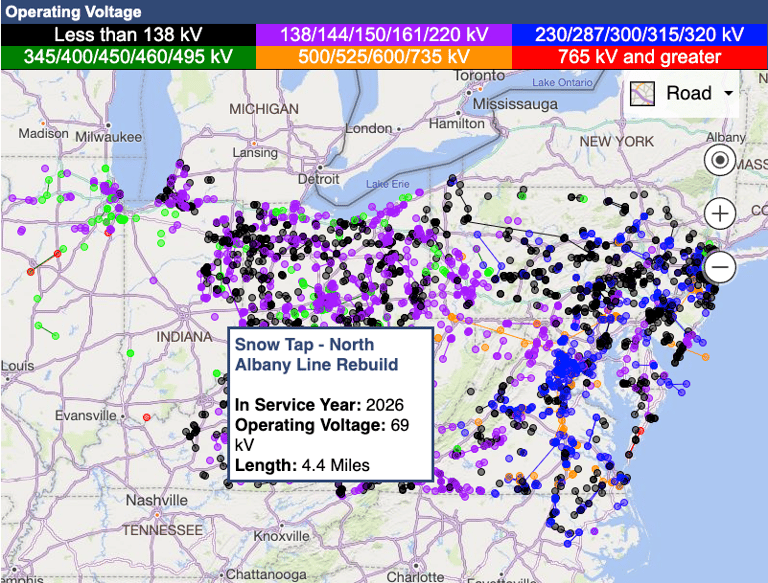Power Grid Projects in Our Electric Transmission Distribution Database ...